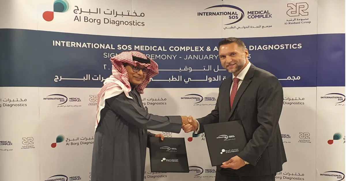 Al Borg Diagnostics signs a partnership agreement with International SOS Medical Complex - AL ...